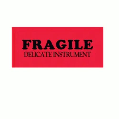 "Fragile Delicate Instruments" Fl. Red Label - AMS Printing