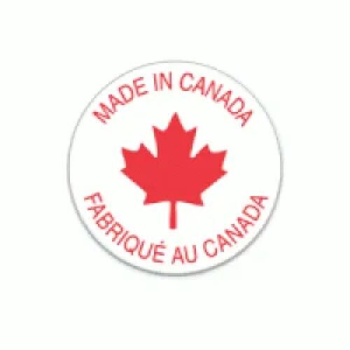 "MADE IN CANADA" Flag Label - AMS Printing