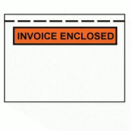 "Invoice Enclosed Envelopes" 7" x 5.5" - AMS Printing