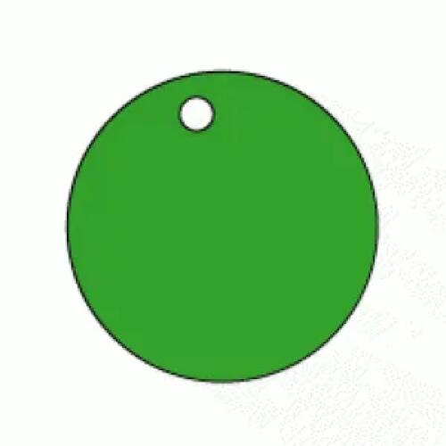 Plastic Circle Tags - AMS Printing