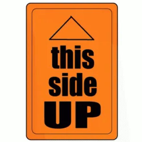 "This Side UP" Label - AMS Printing
