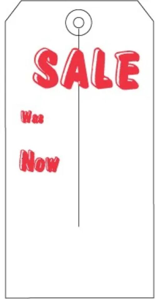 Retail Sale Tags - Large - AMS Printing