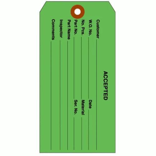 Production Quality Control Tags - AMS Printing