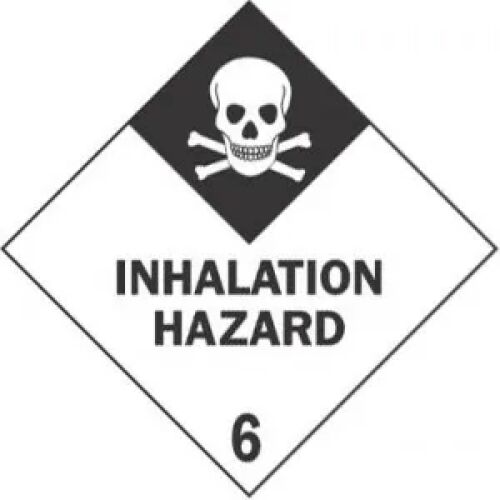 INHALATION HAZARD 6 D O T Label AMS Printing inhalation-hazard-6-d-o-t-label-ams-printing