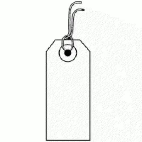 #12, Colored Pre-Strung Tags - AMS Printing