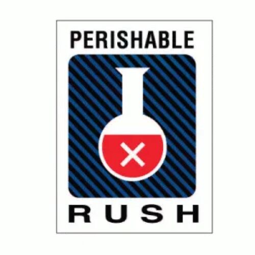 "Perishable Rush" Label - AMS Printing