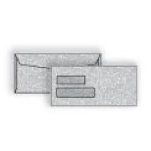 Black Wesco Security Tint with Double Window - AMS Printing