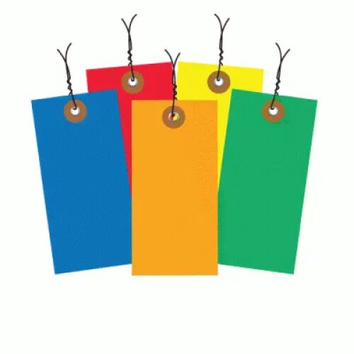 #8 Pre-Wired Tyvek® Tags - AMS Printing