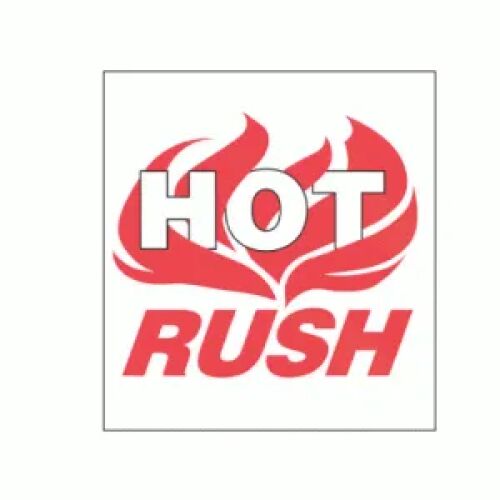 "HOT RUSH" Label - AMS Printing