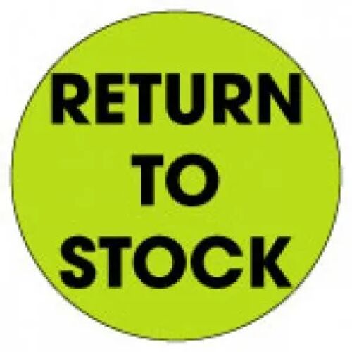 "RETURN TO STOCK" - AMS Printing