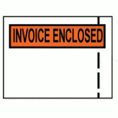"Invoice Enclosed Envelopes" 4.5" x 5.5" - AMS Printing