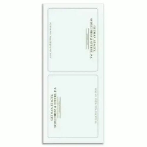 Single Inkjet/Laser Label - 2 up - Printed - AMS Printing