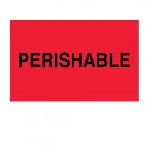 "PERISHABLE" Label - AMS Printing