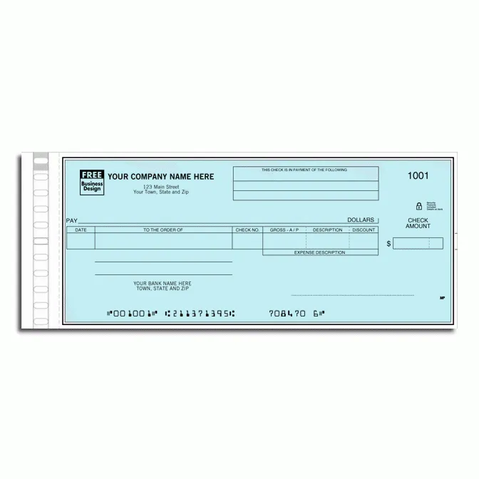 C483, Accounts Payable One-Write Checks - AMS Printing