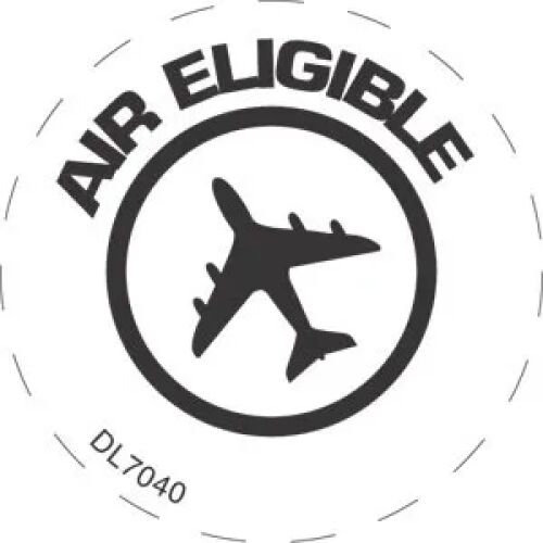"Air Eligible" Air Labels - AMS Printing