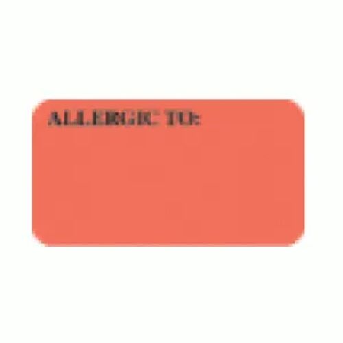 ALLERGY Alert Labels - AMS Printing