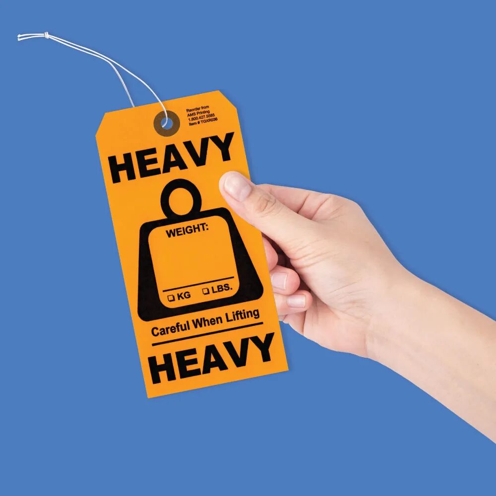 Hotel and Storage Tags for Handling Heavy Luggage - AMS Printing