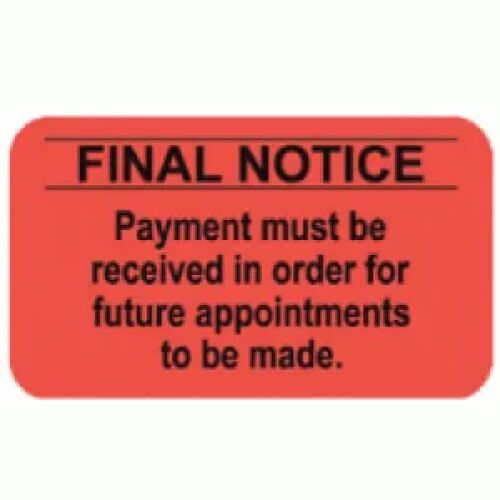 Billing & Collection Labels - AMS Printing