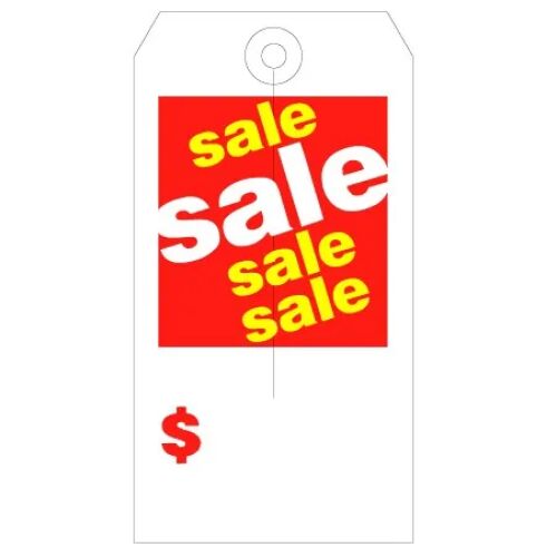 Retail Sale Tags - Medium - AMS Printing