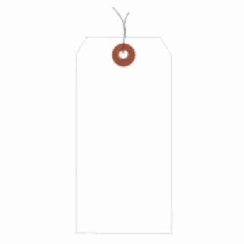 #8 Colored Plastic Pre-Wired Tags - AMS Printing