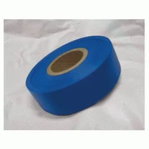 Flagging Tape Blue, Solid Color Vinyl Material - AMS Printing