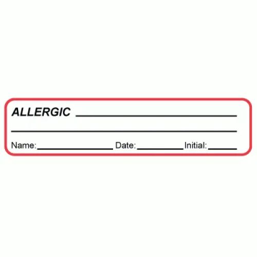 Alert Instruction Labels - AMS Printing