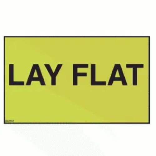"Lay Flat" Label - AMS Printing