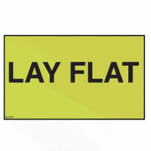 "Lay Flat" Label - AMS Printing