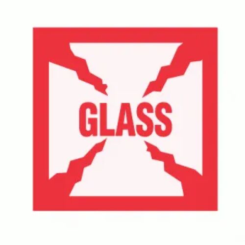 Fragile "Glass" Label - AMS Printing