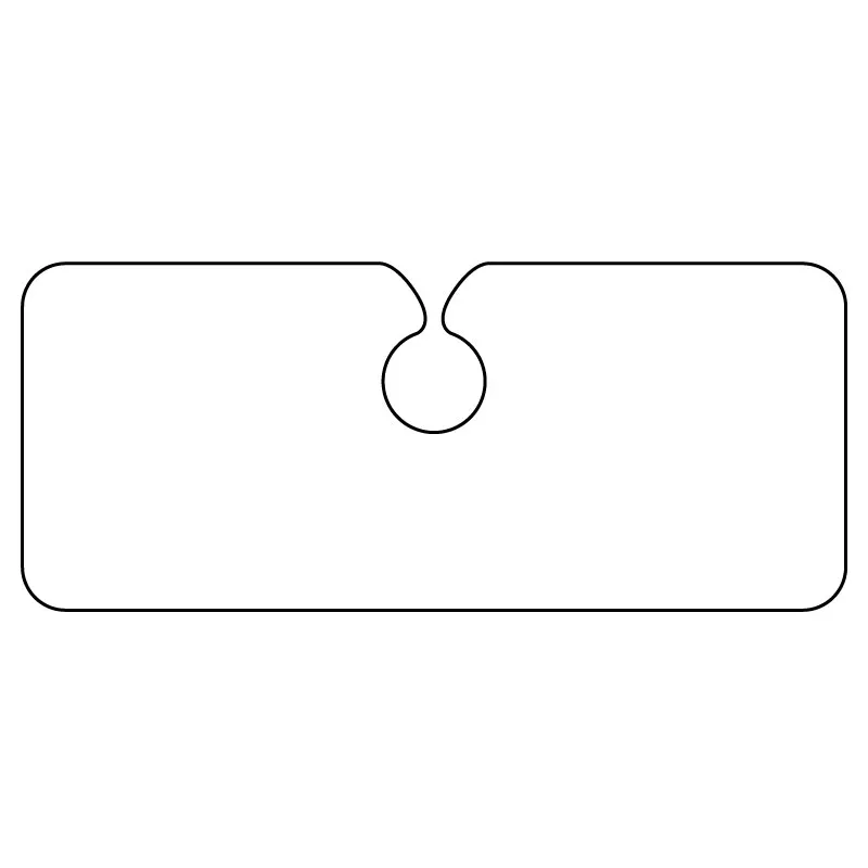 Custom printed hang tags with your design for car mirror. - AMS Printing