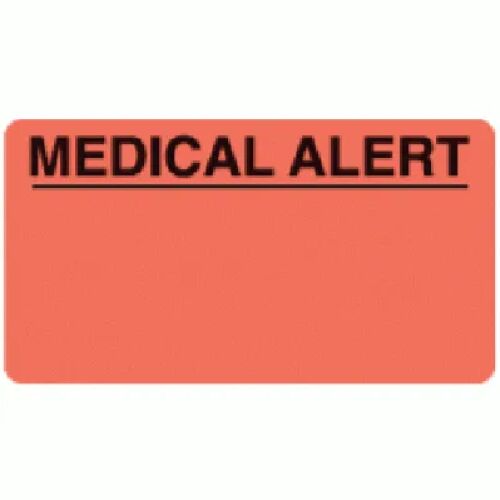 Medical Alert Labels - AMS Printing