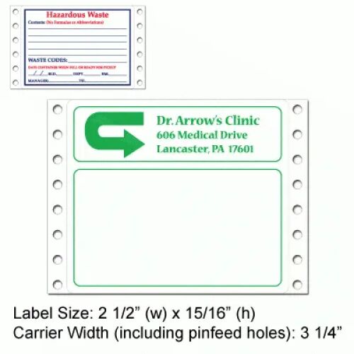 Pinfeed Computer Labels - AMS Printing