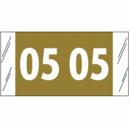 51700 Genuine Col'R'tab® Year tab labels - AMS Printing