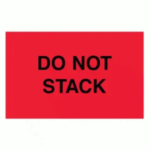 "DO NOT STACK" Label - AMS Printing