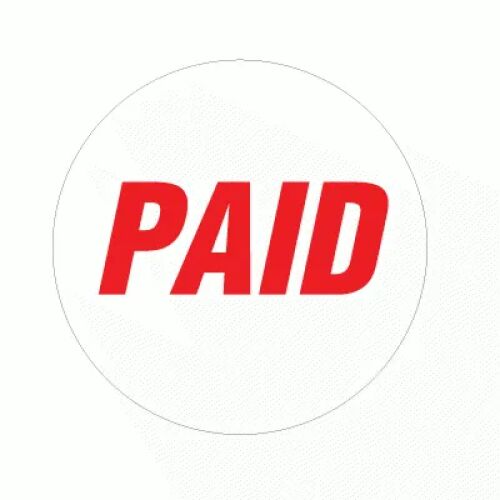 Paid Stamp Image Adobe