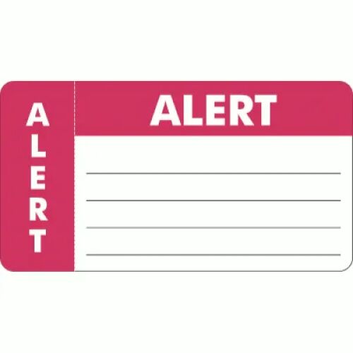 Medical Alert Labels - AMS Printing