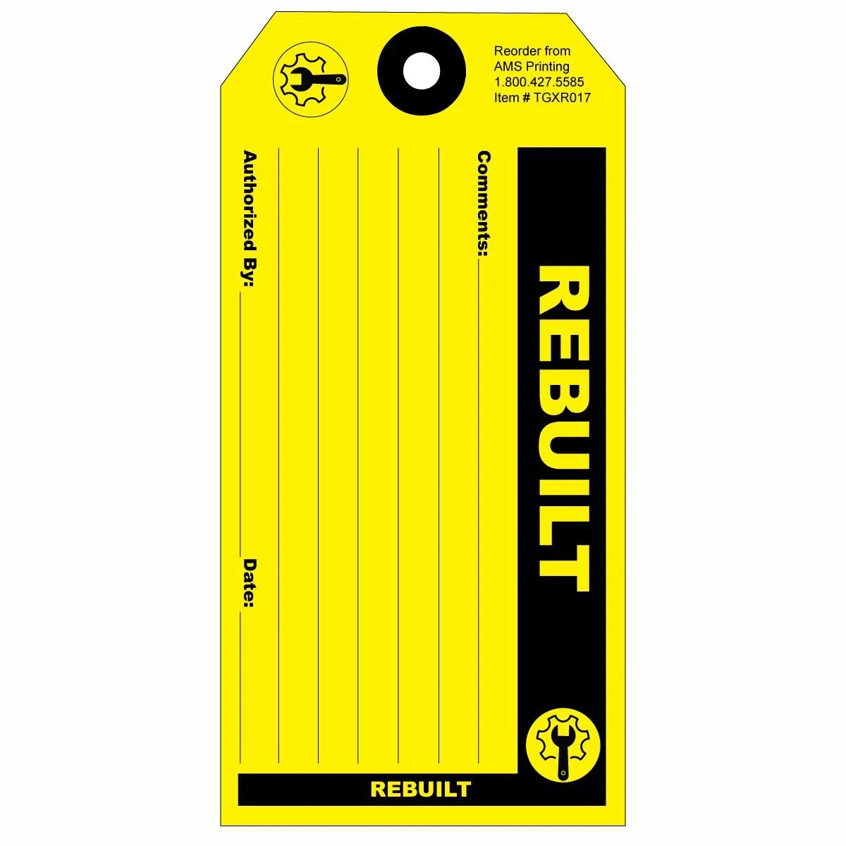Production Quality Control Tags - AMS Printing