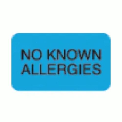 ALLERGY Alert Labels - AMS Printing
