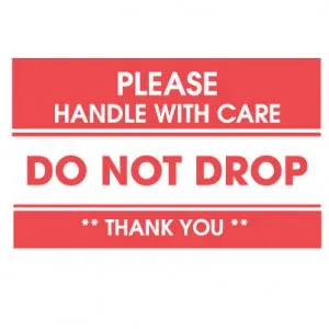 "DO NOT DROP" Label - AMS Printing