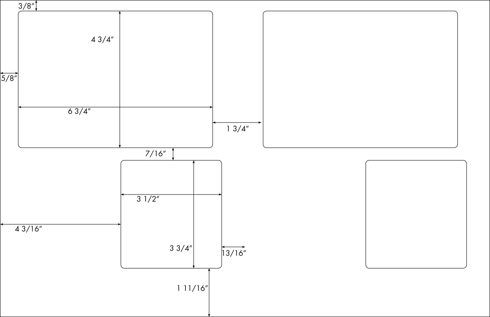 Up to 6 3/4" x 4 3/4" - AMS Printing