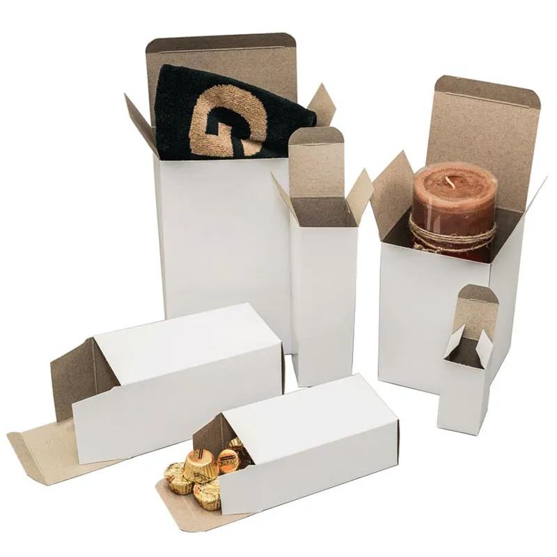 White Reverse Tuck Cartons - AMS Printing