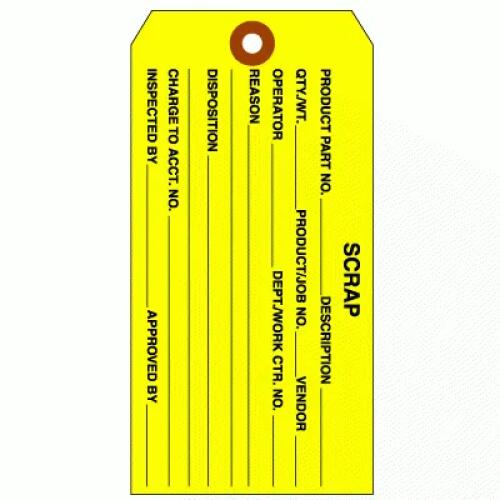 Production Quality Control Tags - AMS Printing