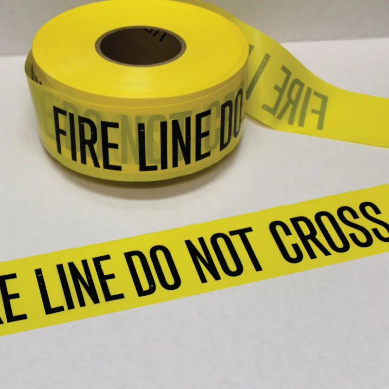 Fire Line Do Not Cross Barricade Tape - AMS Printing