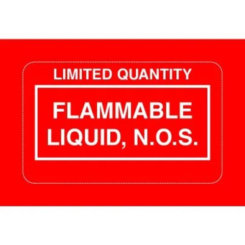 Limited Quantity Label Limited Quantity Label