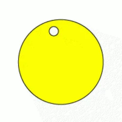 Plastic Circle Tags - AMS Printing