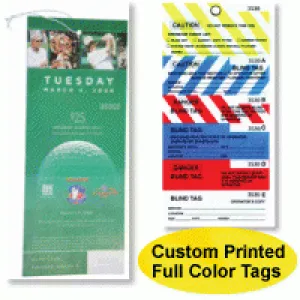 Custom Printed Full Color Shipping Tags With Your Design - AMS Printing