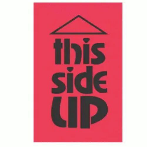 "This Side Up" Arrow Label - AMS Printing