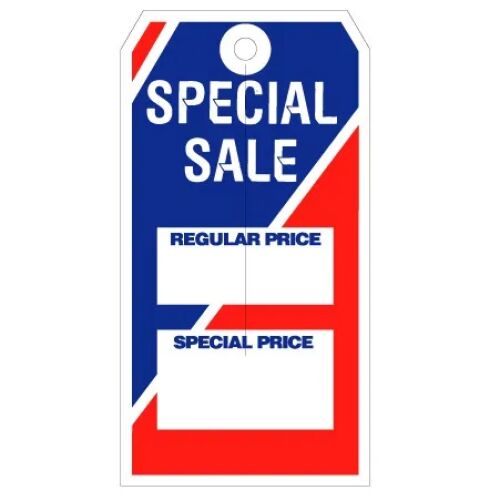 Retail Sale Tags - Medium - AMS Printing